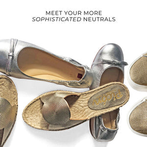 Metallic Summer Shoes set to 'Steel' the Show | Mandarina Shoes