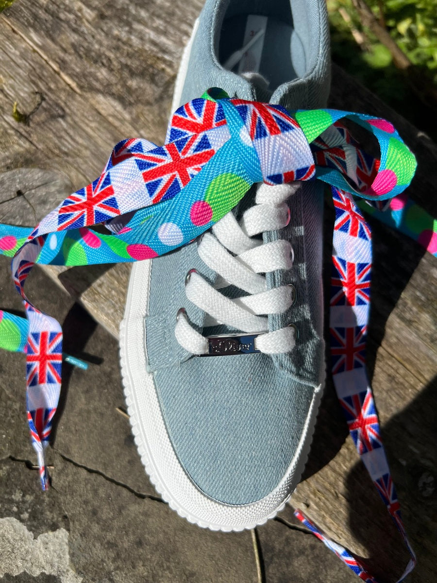 Fun Laces! Big Spot | Mandarina Shoes