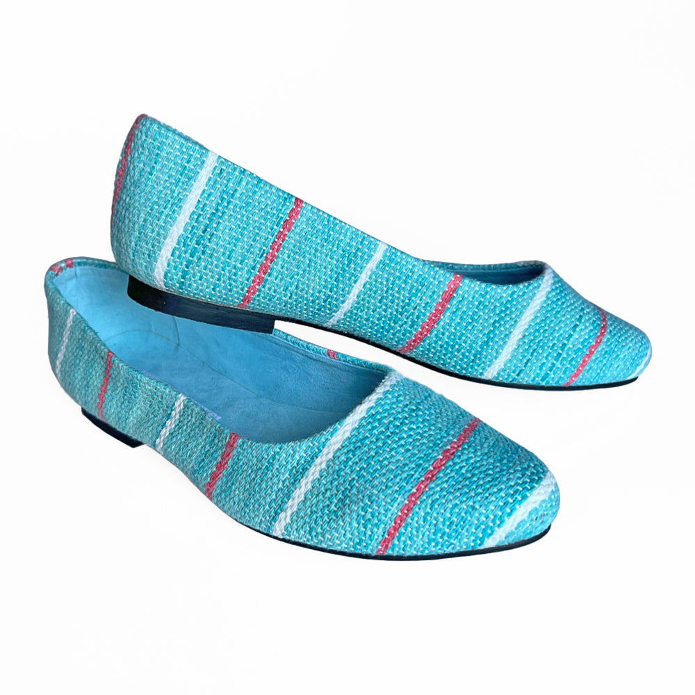 Ocean Spray Striped shoes | Mandarina Shoes