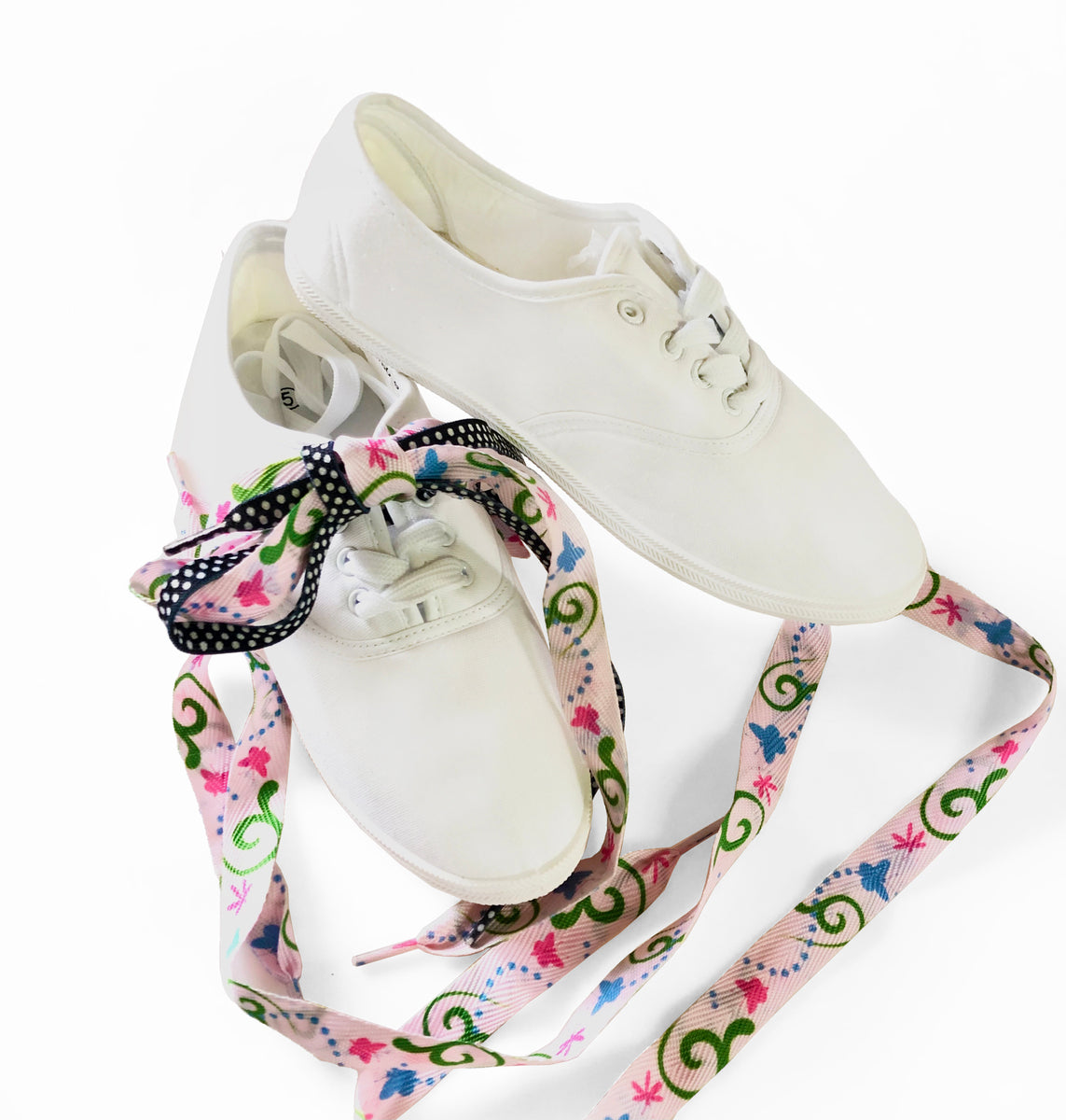 Fun Ribbon Plimsolls | Mandarina Shoes